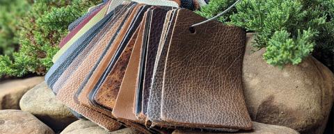 Where to buy leather fabric store