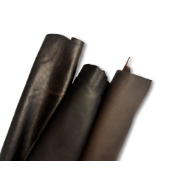Dark Brown Upholstery Leather Bundle #4 | Leather Hide Store