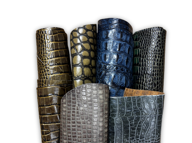 Embossed Leather Bundle #4 | Leather Hide Store