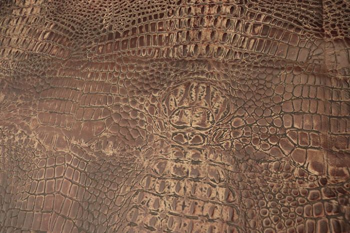 EMBOSS CROC #12 | Leather Hide Store