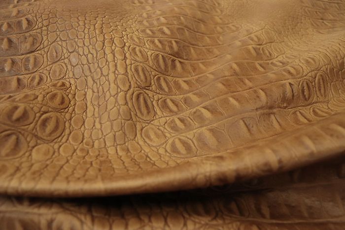 EMBOSS CROC #1 | Leather Hide Store