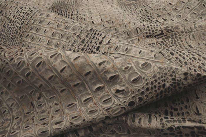 EMBOSS CROC #9 | Leather Hide Store