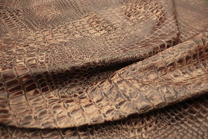 EMBOSS CROC #12 | Leather Hide Store