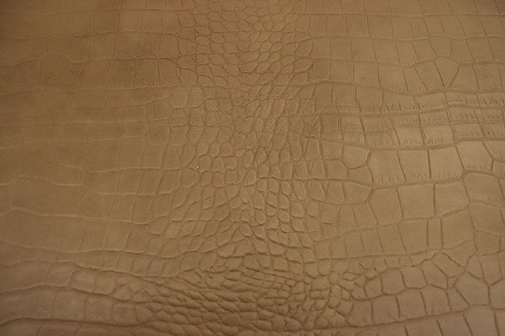 EMBOSS CROC #6 | Leather Hide Store