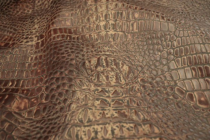 EMBOSS CROC #11 | Leather Hide Store