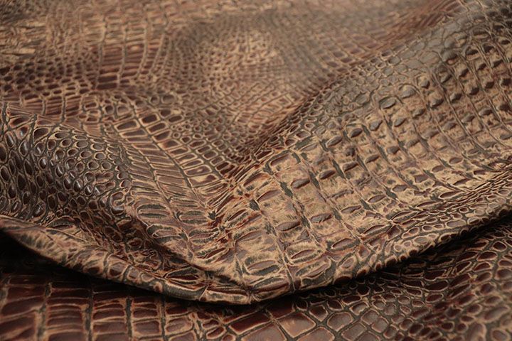 EMBOSS CROC #12 | Leather Hide Store