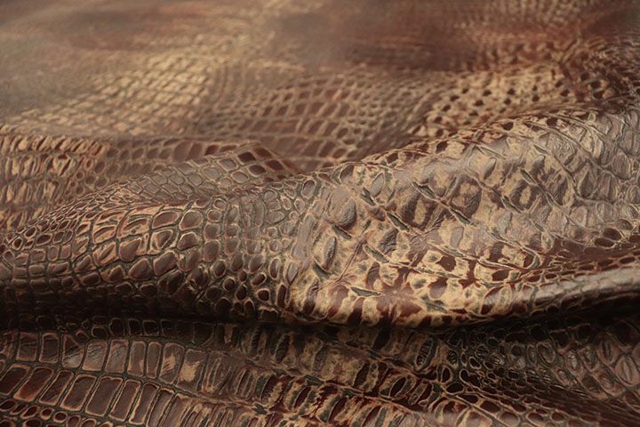 EMBOSS CROC #11 | Leather Hide Store