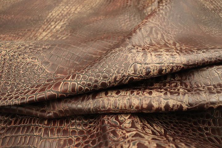 EMBOSS CROC #11 | Leather Hide Store