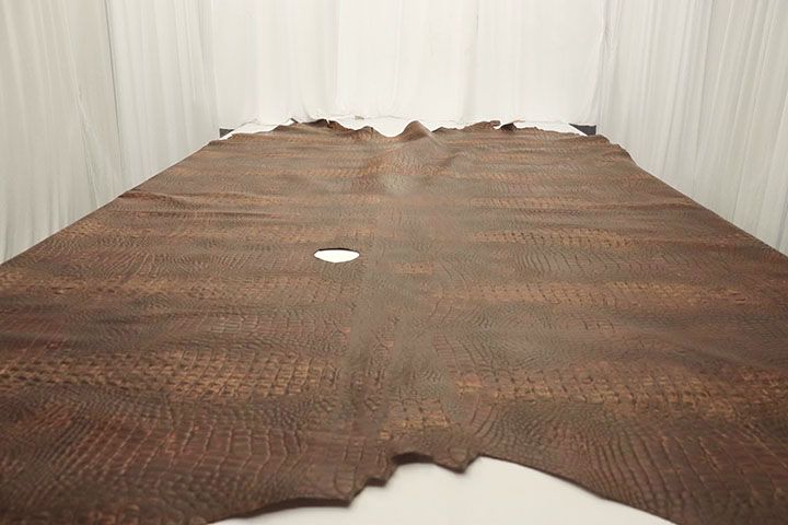 EMBOSS CROC #11 | Leather Hide Store