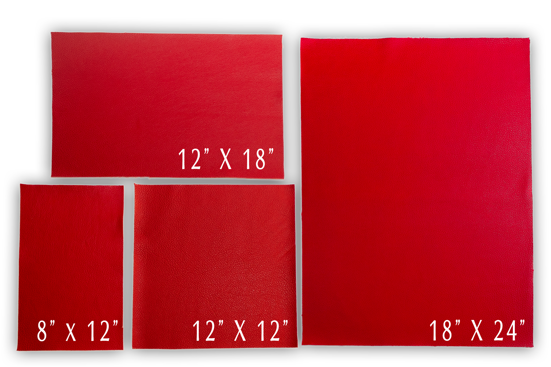 Hollywood Red Pre-Cuts | Leather Hide Store