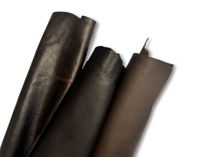 Dark Brown Upholstery Leather Bundle #4 | Leather Hide Store